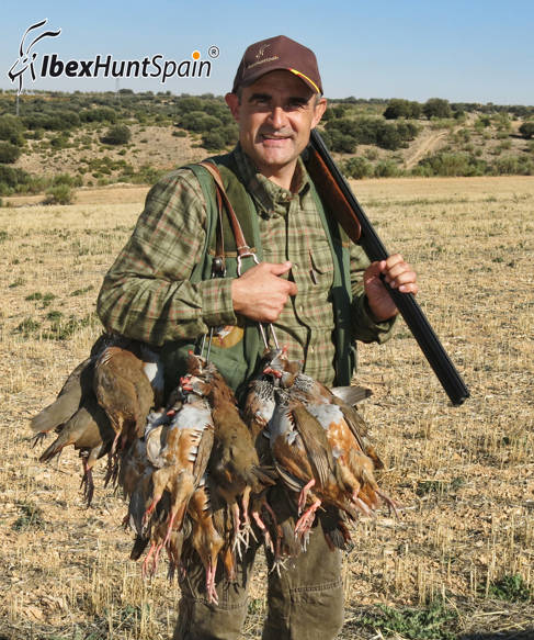 Red-Legged Partridge Driven Shooting in Spain